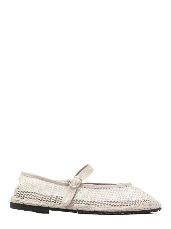 FLABELUS Isabella Mesh Ballet Flats - Neutrals