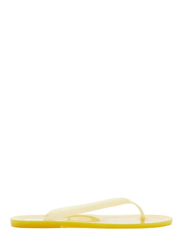Christopher Esber Jo Pvc Flip Flop Sandals - Yellow