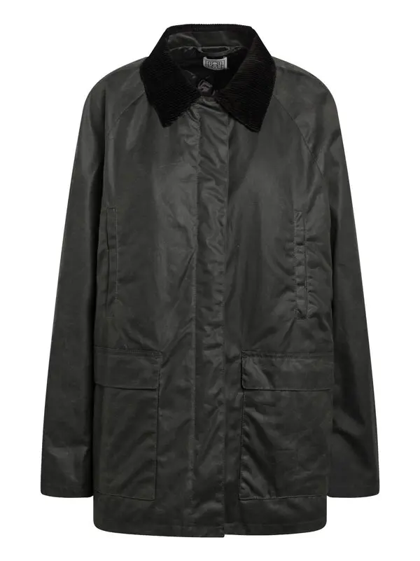 TOTEME Waxed Cotton Country Jacket - Green