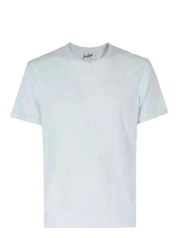 MC2 SAINT BARTH Gary Embroidered T-shirt - Blue