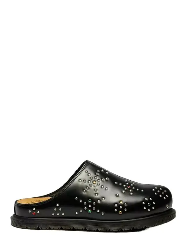 Dr. Martens San Stud-embellished Mule Sandals - Black