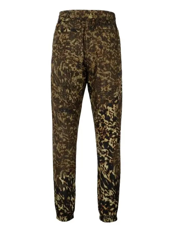Givenchy 4g Printed Straight Leg Joggers - Green