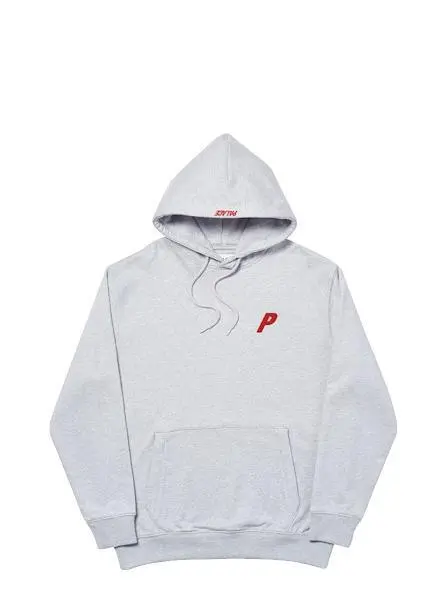 PALACE Felt P Hood - Grey Marl