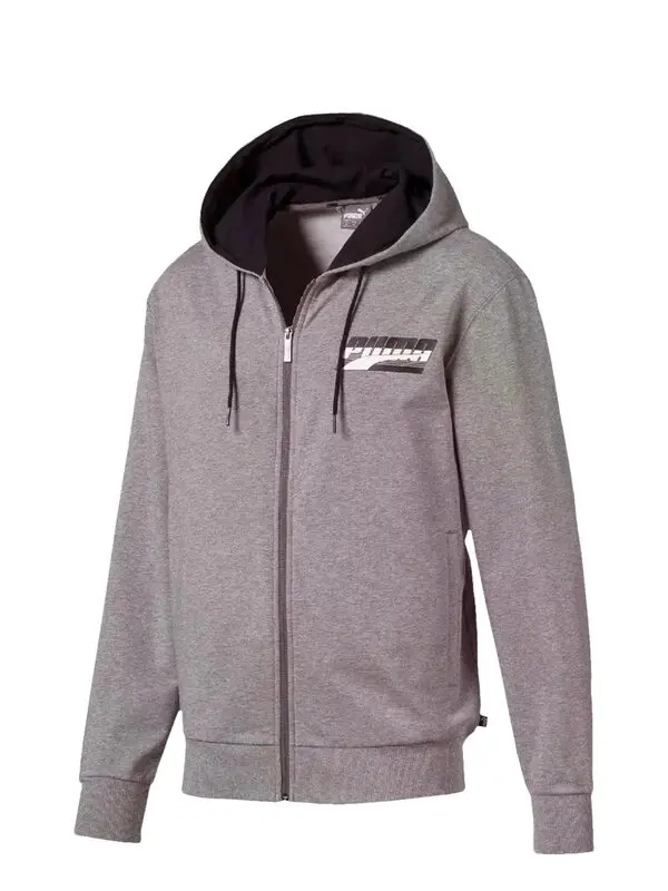 PUMA Rebel Zip-up Hoodie - Grey
