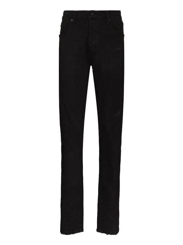 PURPLE BRAND Belt Loop Jeans - Black