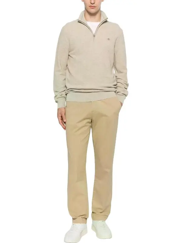 Gant Belt-loop Pocket Trousers - Neutrals