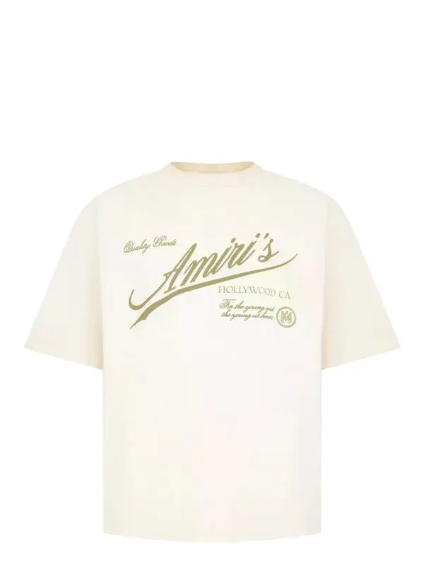 Amiri Quality Goods T-shirt - Neutrals