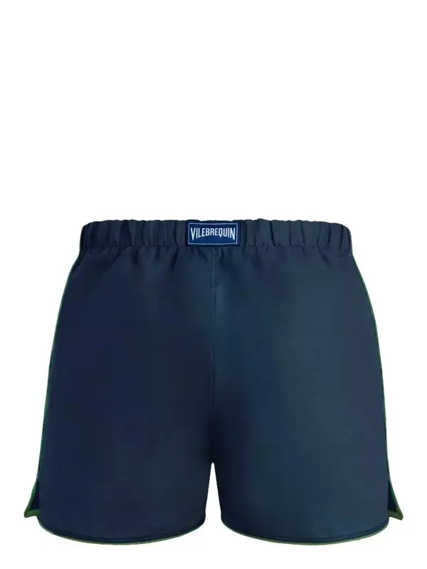 Vilebrequin Drawstring Linen Swim Shorts - Blue