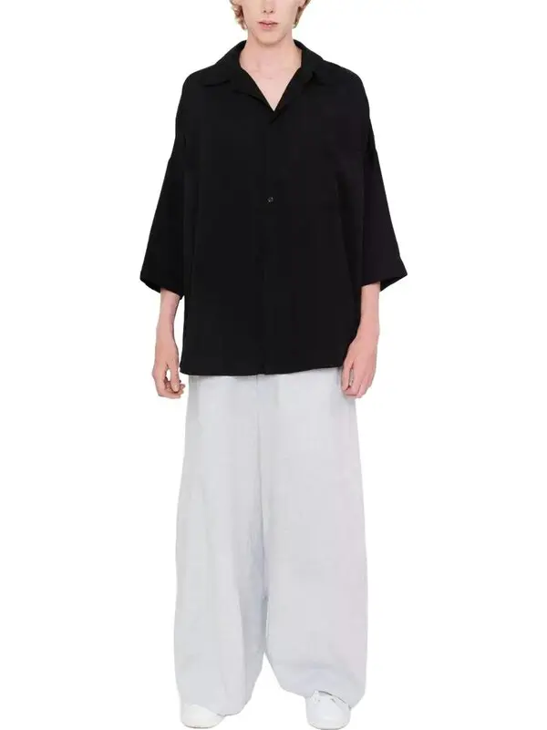 HOUSE OF THE VERY ISLANDS Jacob Short-sleeve Shirt - Black