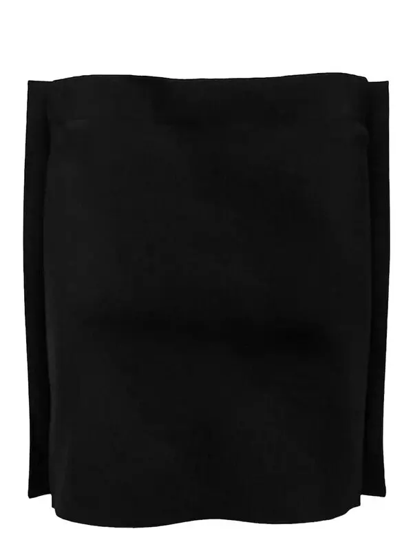Alexander Wang Rib Knit Mini Skirt - Black