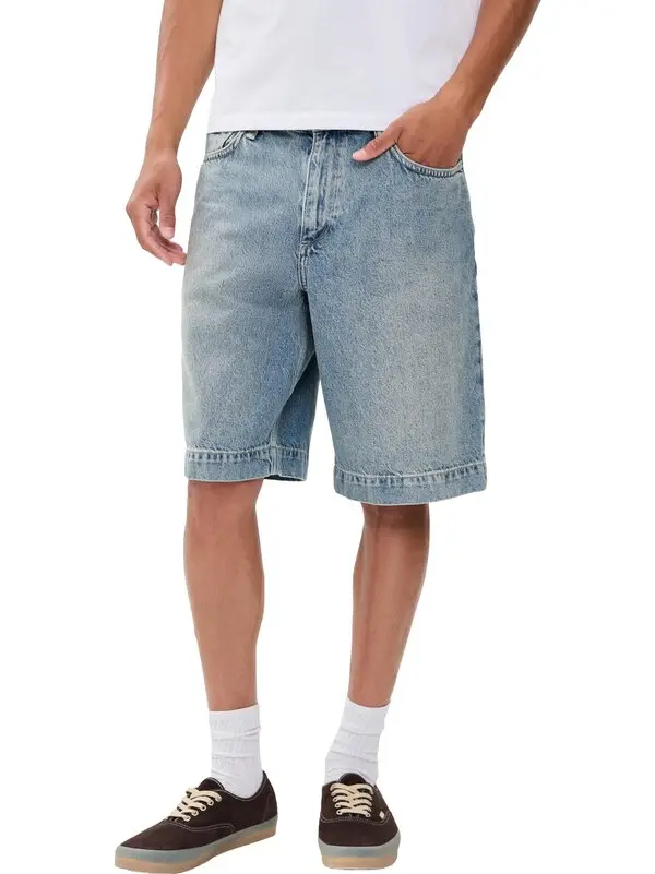 Rag & Bone Baggy Denim Shorts - Beacon
