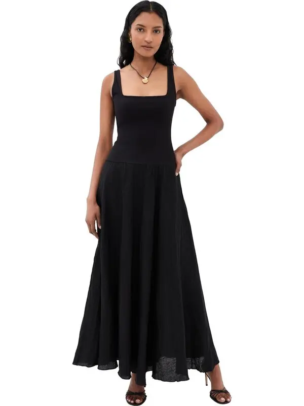 Johanna Ortiz Mariner Maxi Dress - Black