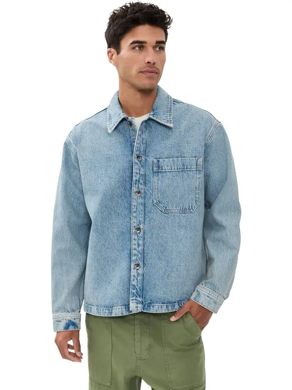 Rag & Bone Astor Denim Overshirt - Lex