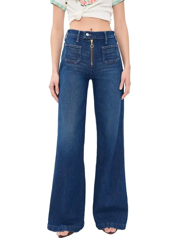 MOTHER Hustler Roller Patch Pocket Jeans - Made In The Shade