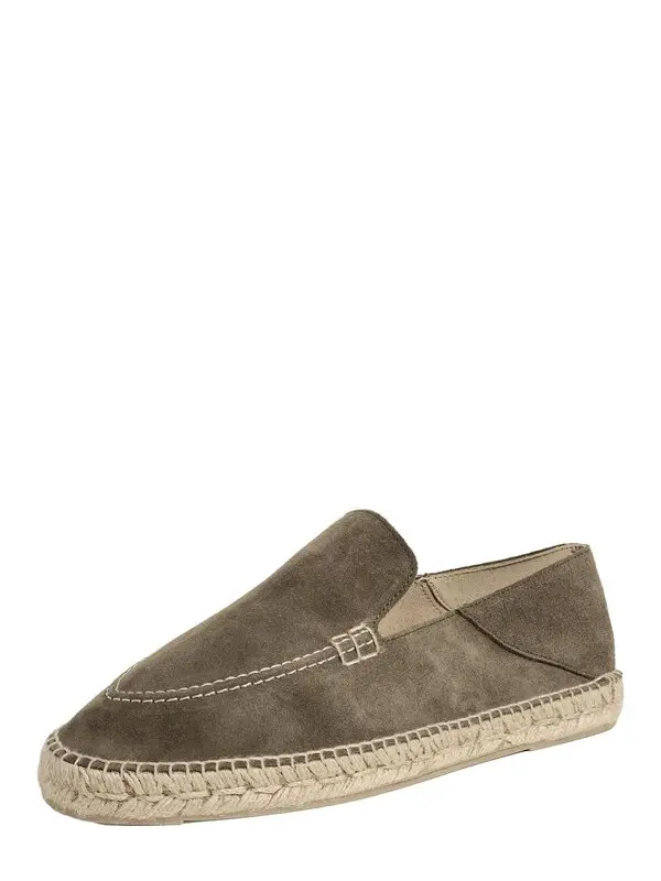 Manebí Suede Traveler Espadrilles - Forest
