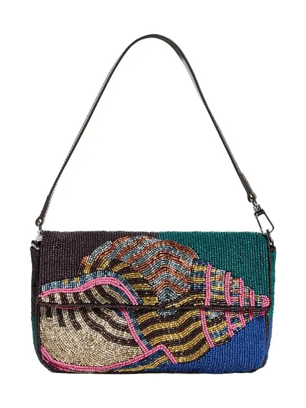 Staud Timmy Convertible Shoulder Bag - Conch Shell