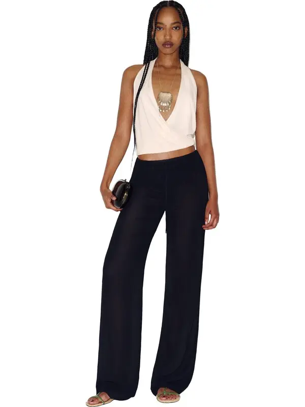REFORMATION Lois Knit Top - Ivory