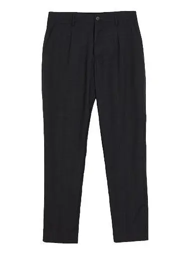 Dolce & Gabbana Virgin Wool Tailored Trousers - Black