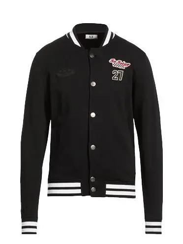 Iceberg Crewneck Sweatshirt With Embroidered Logo And Appliqués - Black