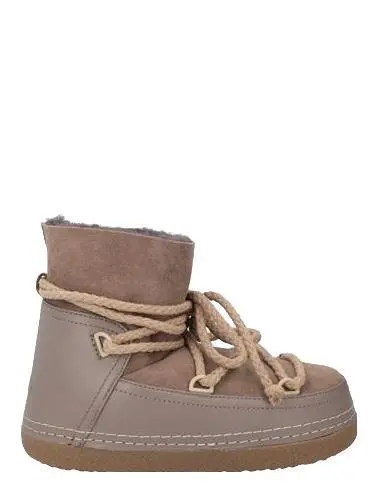 Inuikii Shearling Ankle Boots - Grey