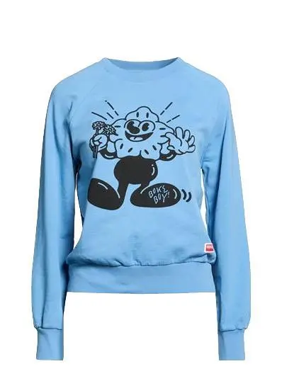 Kenzo Cotton Elastane Sweatshirt With Graphic Print - Blue