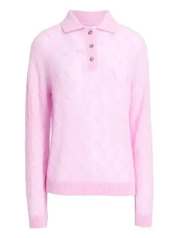 Peserico Alpaca Wool Blend Knit Sweater - Pink
