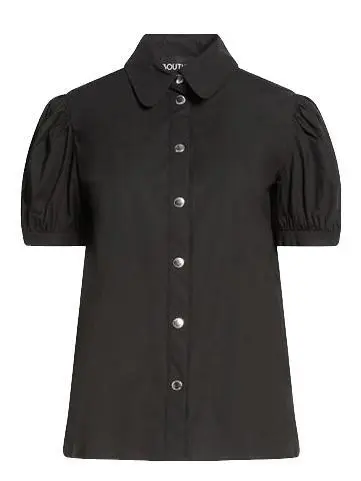 Moschino Short Sleeve Cotton Poplin Shirt - Black