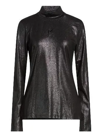 Karl Lagerfeld Long Sleeve Turtleneck T-shirt - Black
