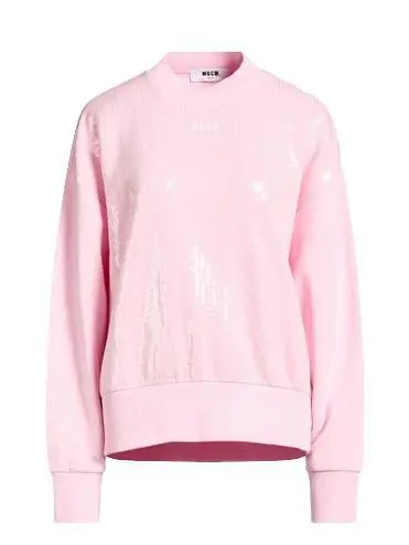 MSGM Sequined Crewneck Sweatshirt - Pink