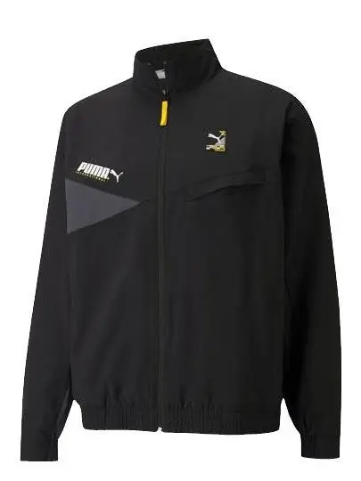PUMA International Winterized Woven Jacket - Black/grey