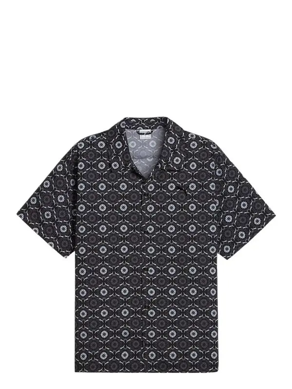 PUMA Classics New Prep Aop Woven Shirt - Black