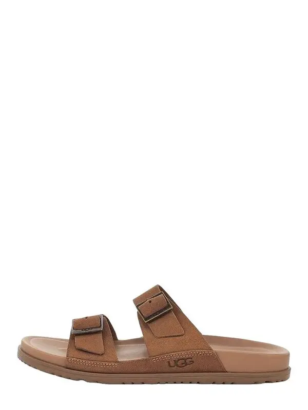 UGG Wainscott Buckle Slide - Chestnut