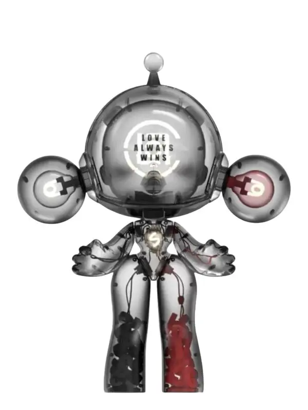 POP MART X Clot Skullpanda Mega Invincible Love Figure 1000 - Multi-color