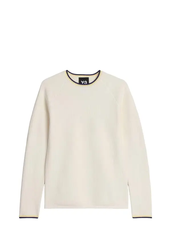 Adidas X Wales Bonner X Y3 Knit Base Top - Crew White