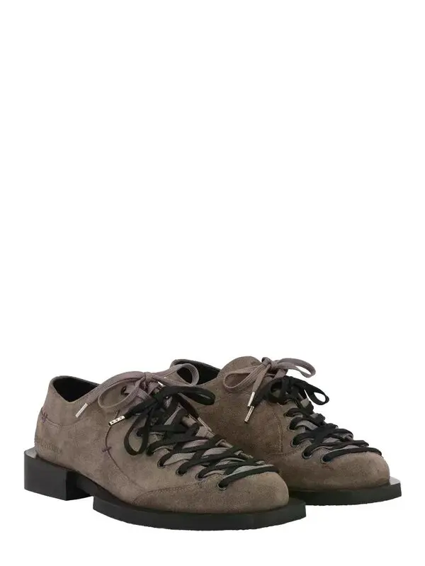 Henrik Vibskov Suede Lace-up Shoes - Neutrals
