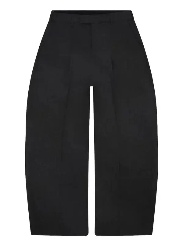 ABOUT:BLANK Pleated Trousers - Black