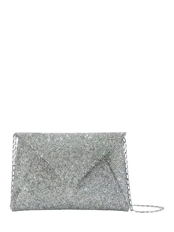 Tyler Ellis Small Lee Clutch Bag - Silver