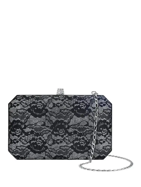 Tyler Ellis Medium Perry Clutch Bag - Black