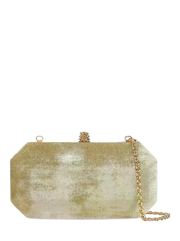 Tyler Ellis Small Perry Clutch Bag - Green