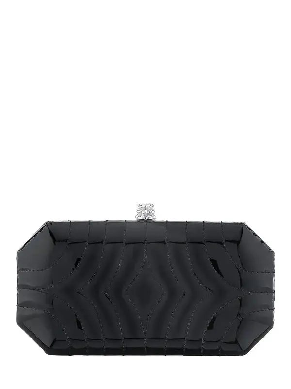 Tyler Ellis Small Perry Quilted-design Clutch Bag - Black