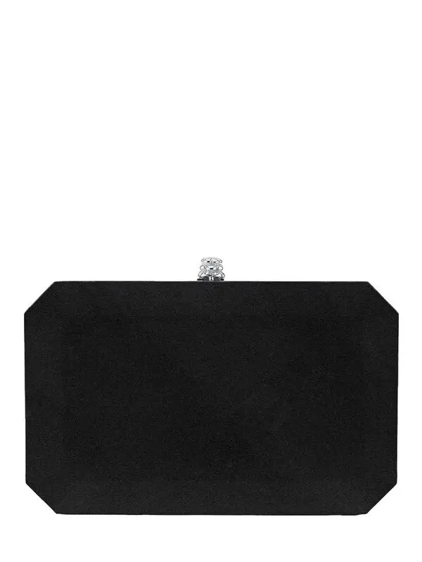 Tyler Ellis Medium Perry Clutch Bag - Black
