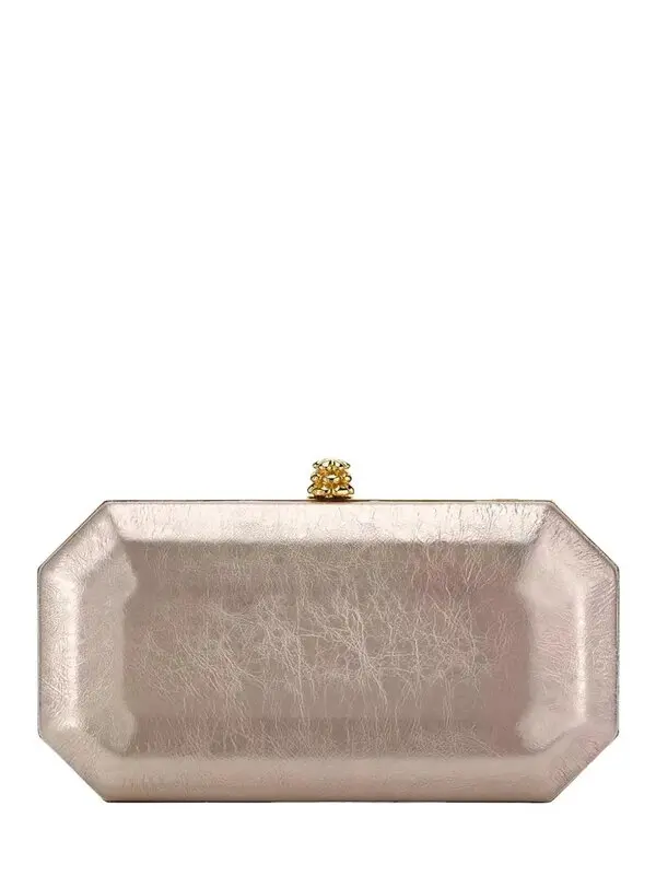 Tyler Ellis Small Perry Clutch Bag - Neutrals