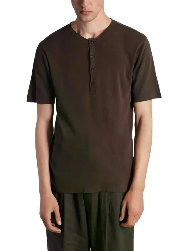 ROBERTO COLLINA Short-sleeve T-shirt - Brown