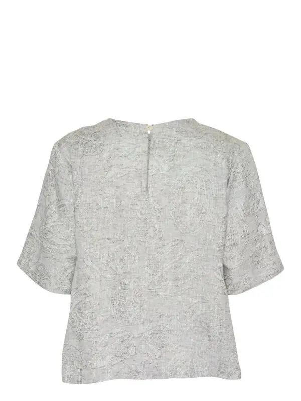 Henrik Vibskov Jacquard Blouse - Grey