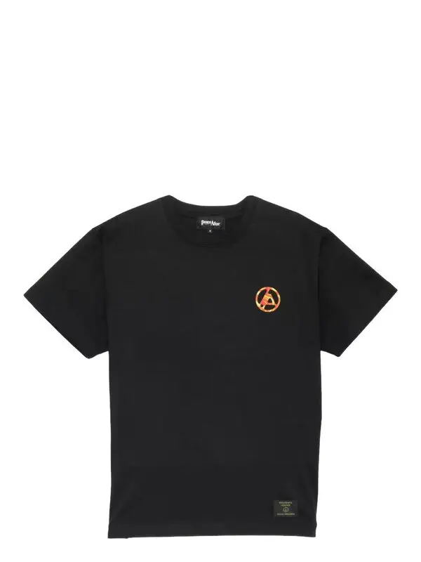 PEACE AND AFTER Phoenix Graphic T-shirt - Black