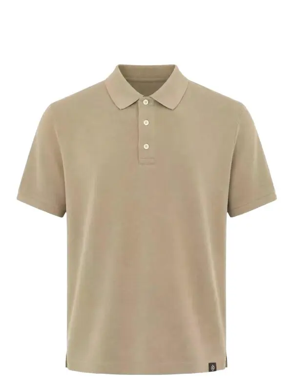 GRAN SASSO Short-sleeve Polo Shirt - Neutrals
