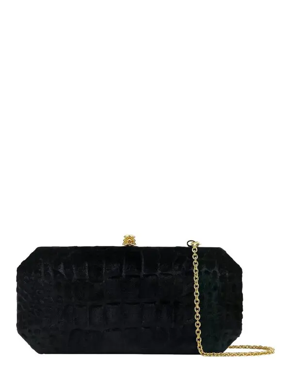 Tyler Ellis Large Perry Clutch Bag - Black