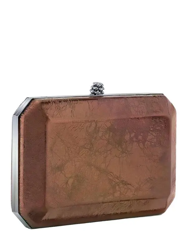 Tyler Ellis Medium Perry Clutch Bag - Brown