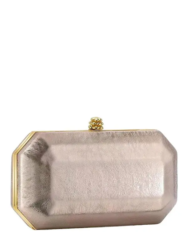 Tyler Ellis Small Perry Clutch Bag - Neutrals