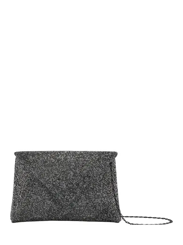 Tyler Ellis Small Lee Pouchet Clutch Bag - Grey